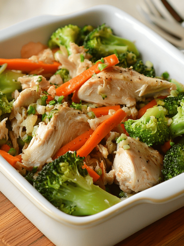 Receta de Brócoli con pollo salteado - ximenarecetas.com